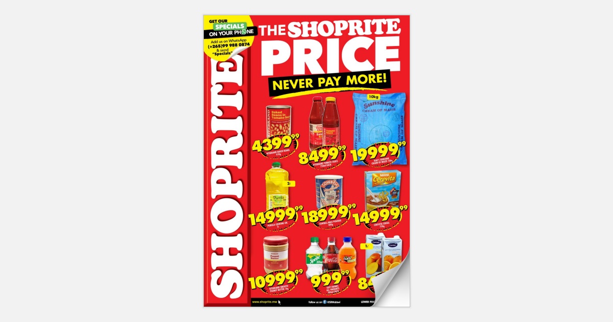 Shoprite Mid Month Leaflet Malawi 04 - 17 August 2025